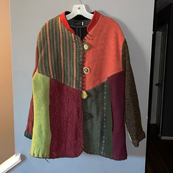 BaaBaa ZuZu | Jackets & Coats | Baabaa Zuzu Funky Wool Jacket | Poshmark